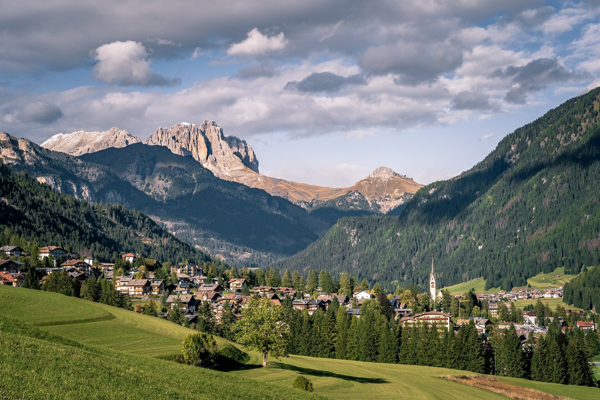 The 7 villages of Val di Fassa