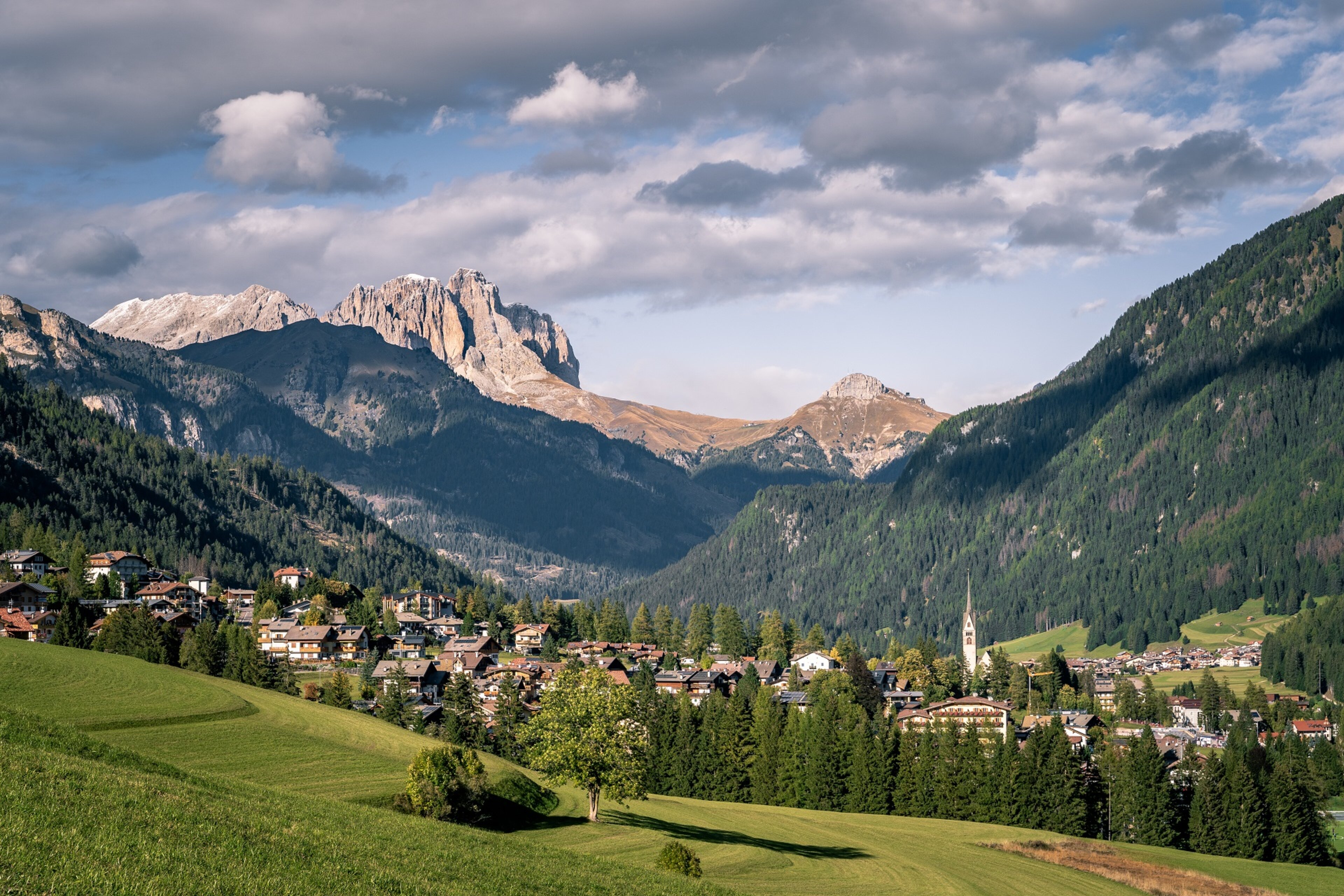 The 7 villages of Val di Fassa