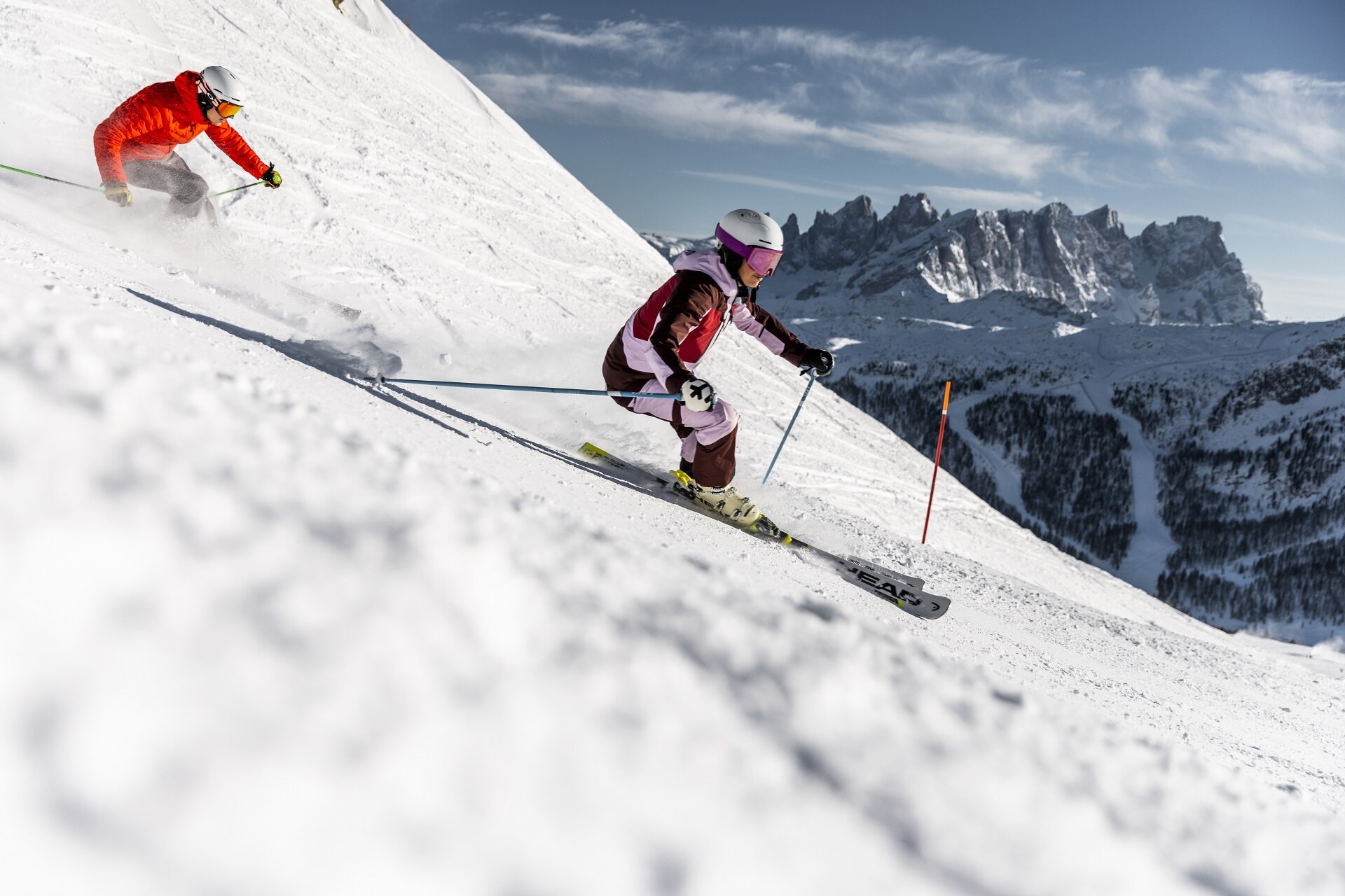 La VolatA - Top slopes of Val di Fassa | San Pellegrino ski area - Moena