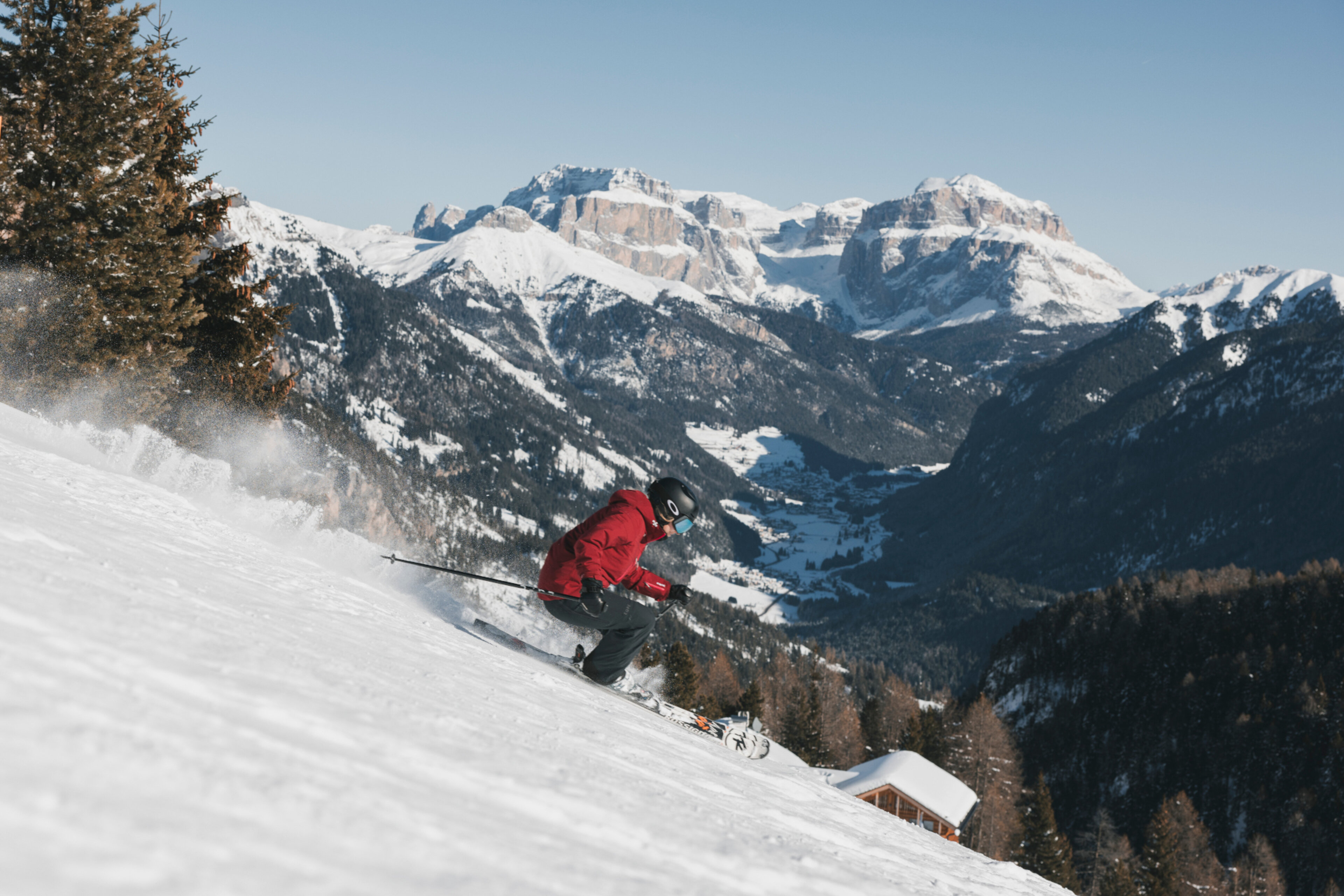 The top black slopes of Val di Fassa | Seven Senses