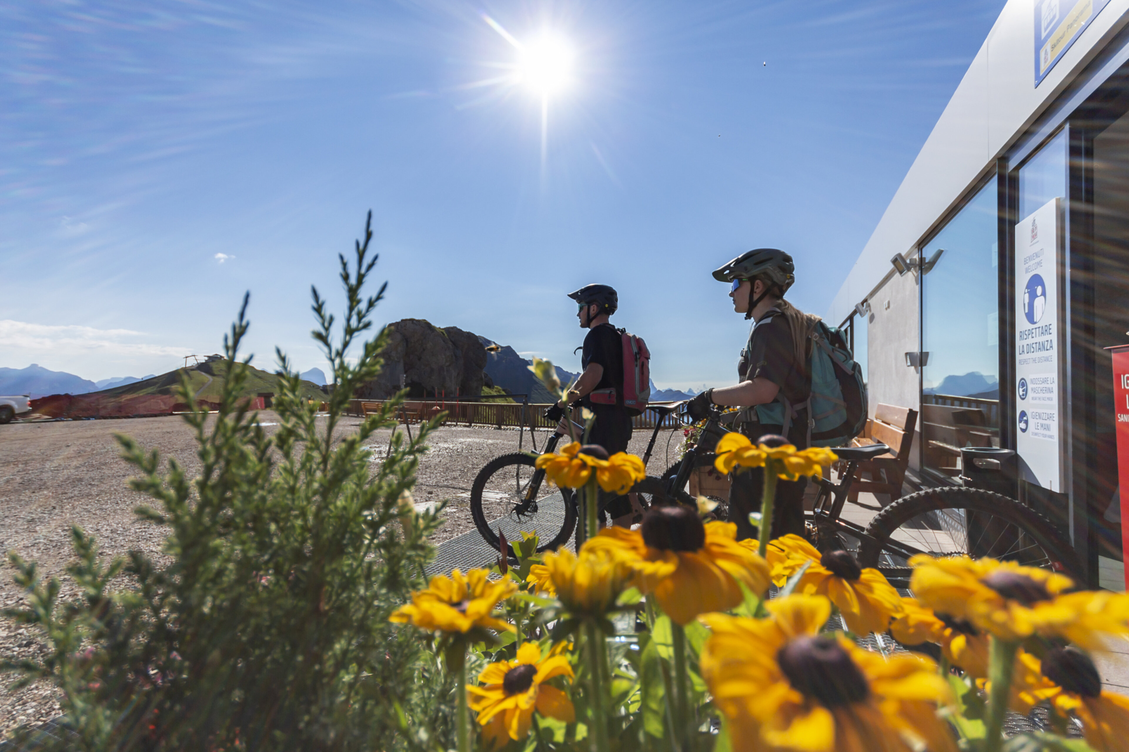 Ski lifts with MTB and E-bike transport