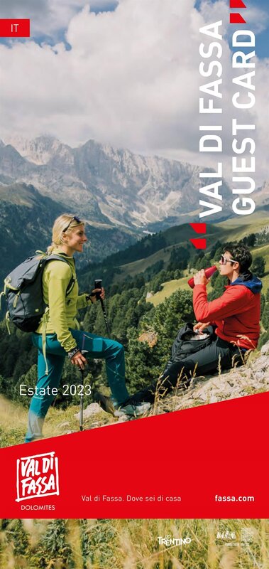 Flyer Val di Fassa Guest Card