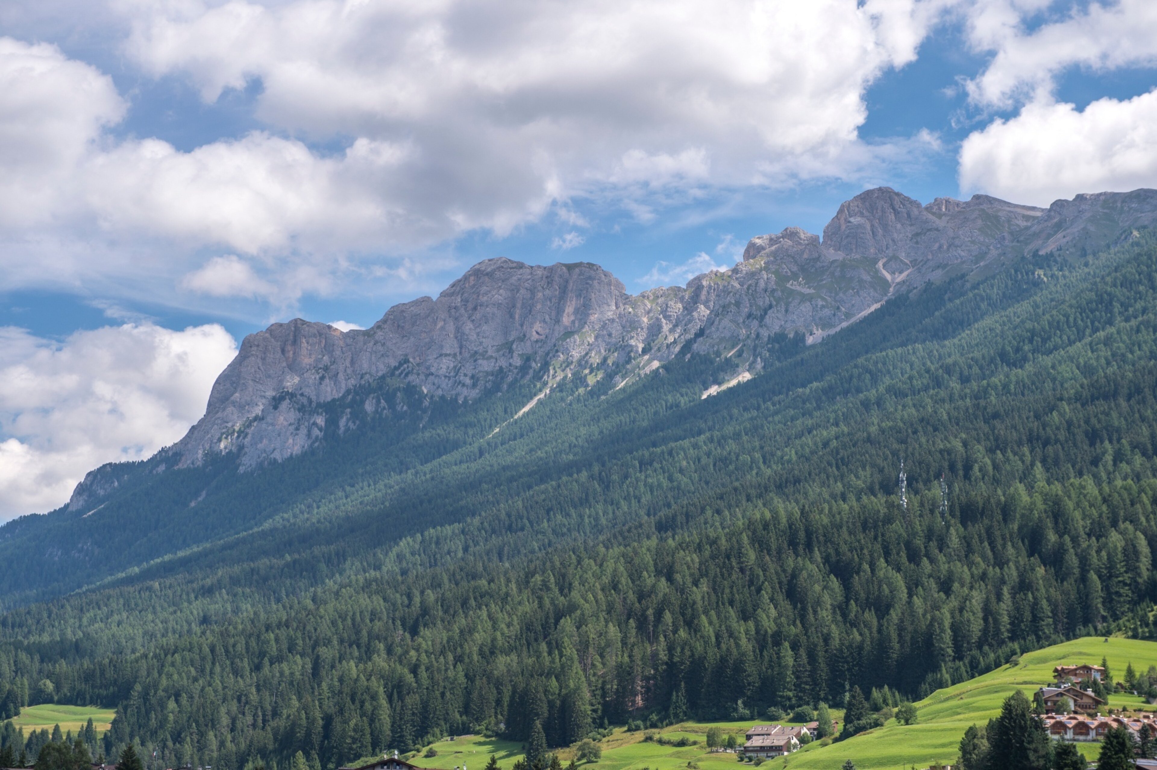 From Moena to Soraga: nature just a step from home