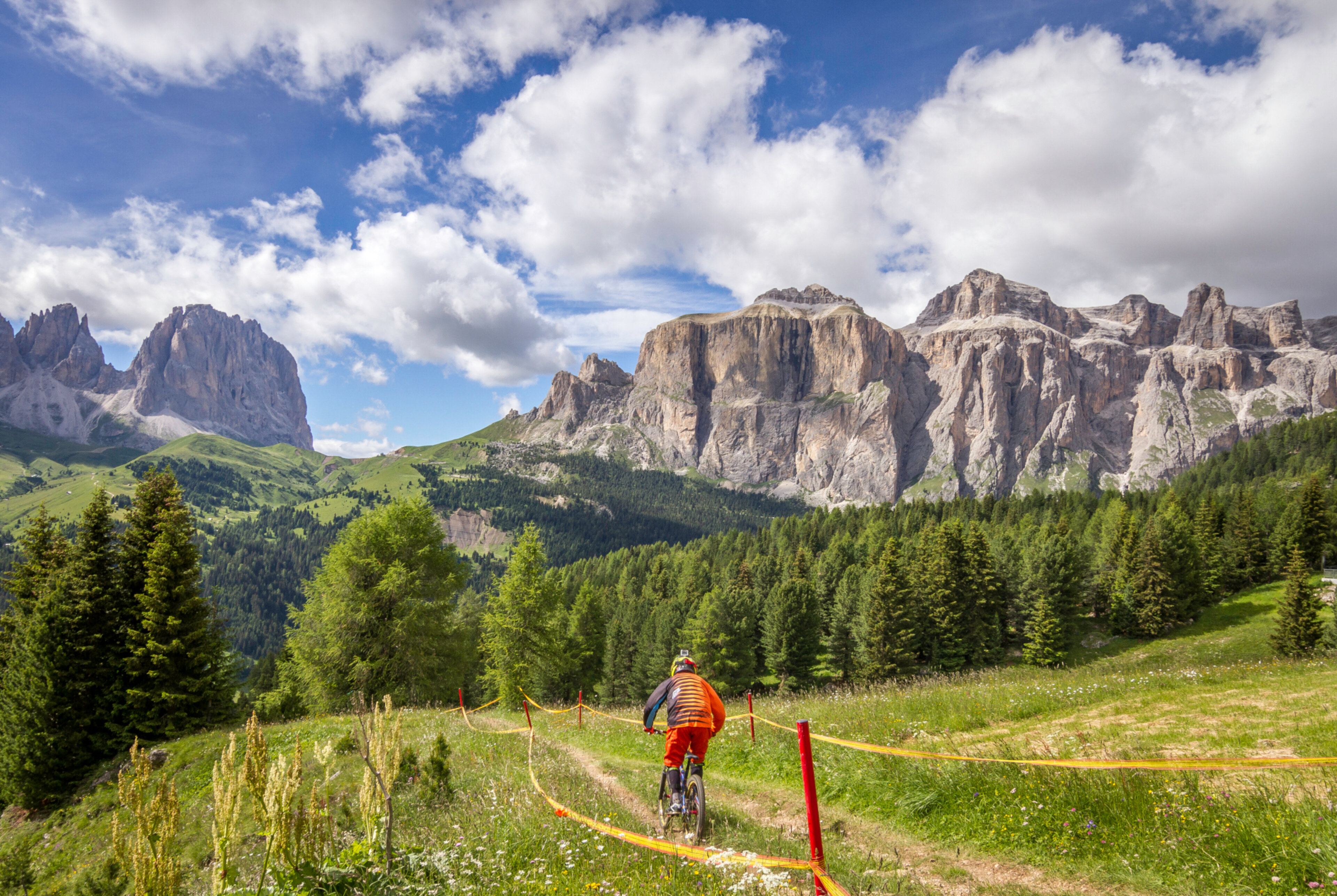 Fassa Bike Park in Canazei in Trentino