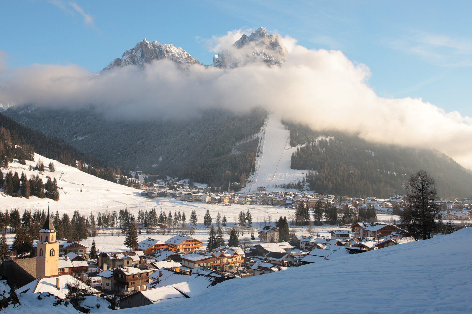 The 7 villages of the Val di Fassa